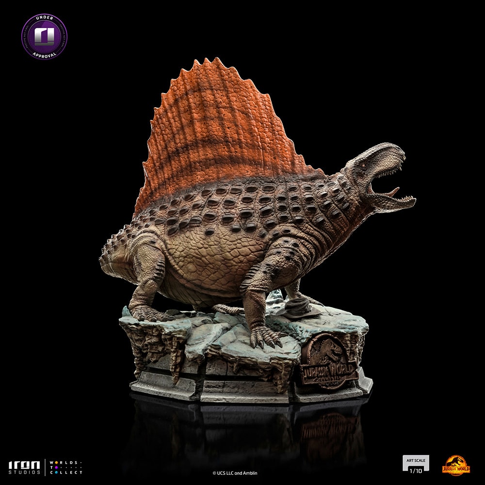 Dimetrodon 1:10 Art Scale Statue by Iron Studios | Sideshow Collectibles