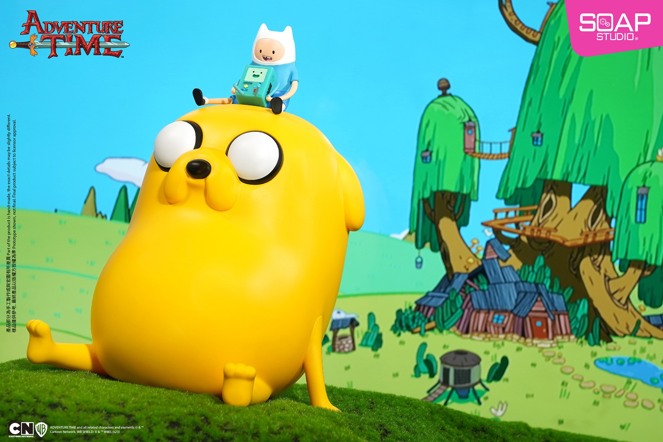 Finn and Big Buddy Jake Collectible Figure by Soap Studio | Sideshow ...