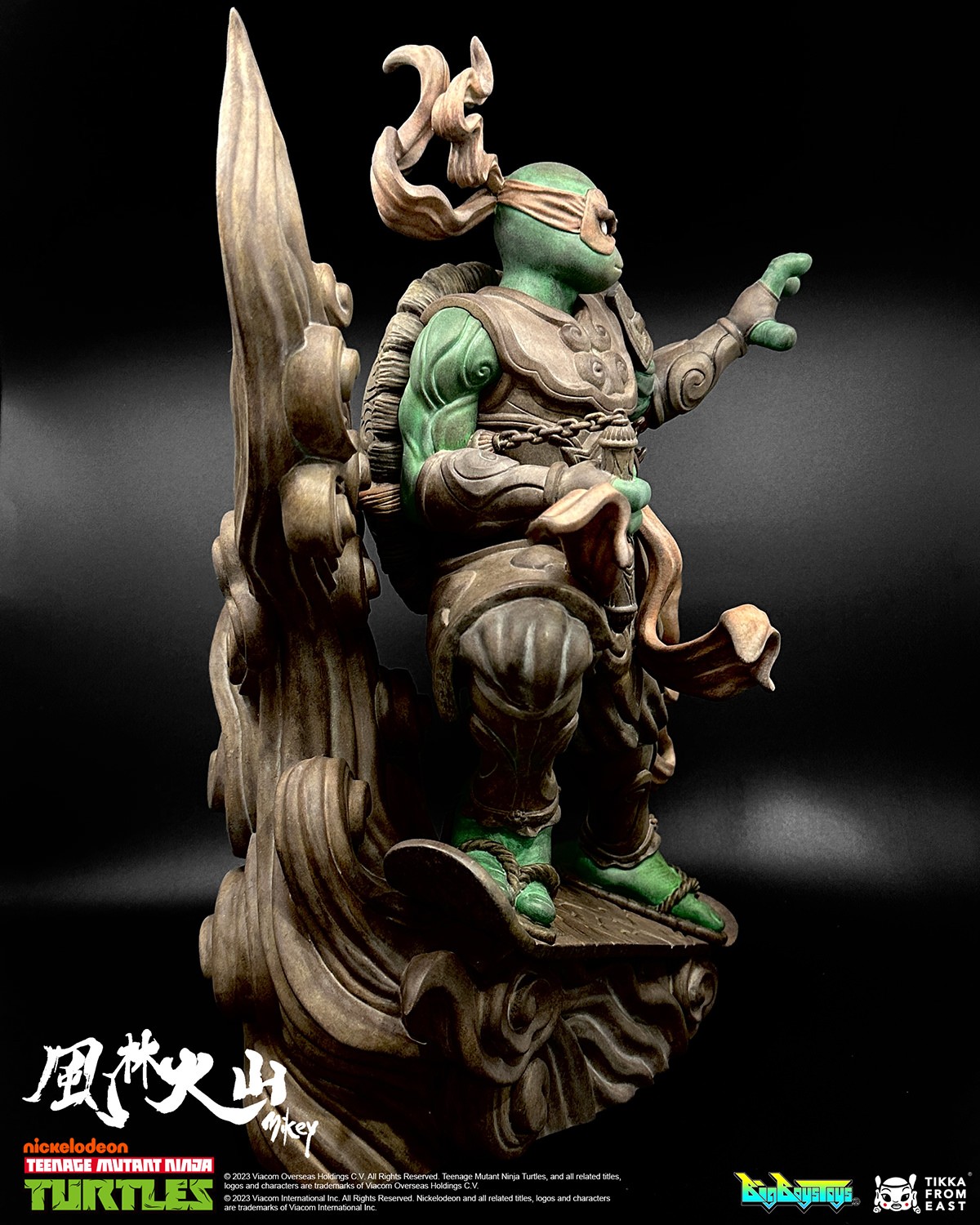 TMNT Mikey Furinkazan Statue by BigBoysToys | Sideshow Collectibles