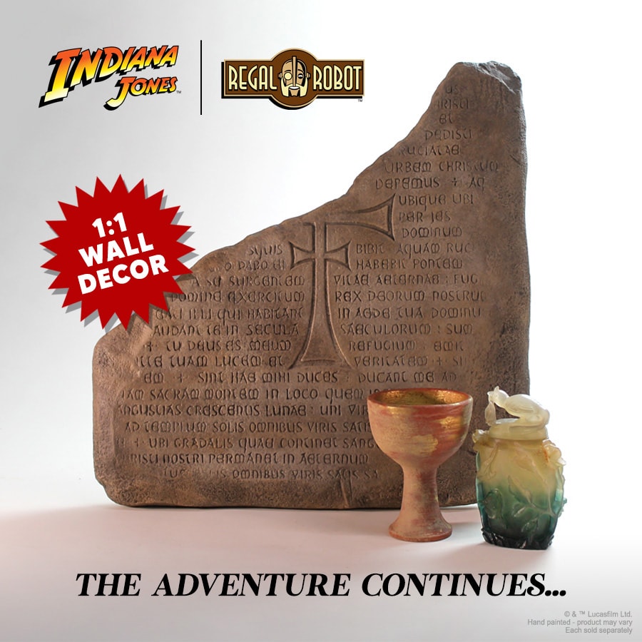 Grail Tablet Wall Decor Replica by Regal Robot | Sideshow Collectibles
