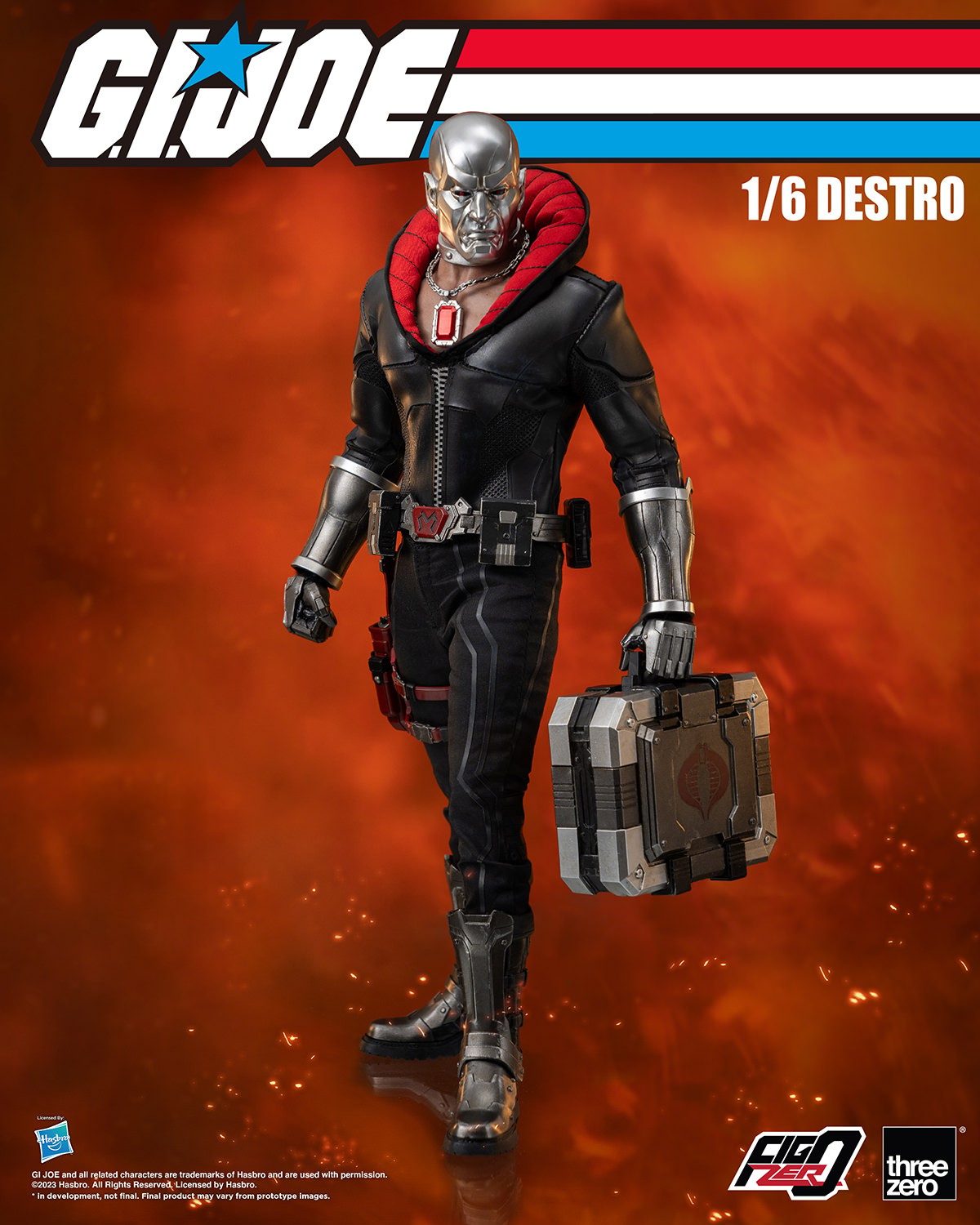 Destro Sixth Scale Figure by Threezero | Sideshow Collectibles