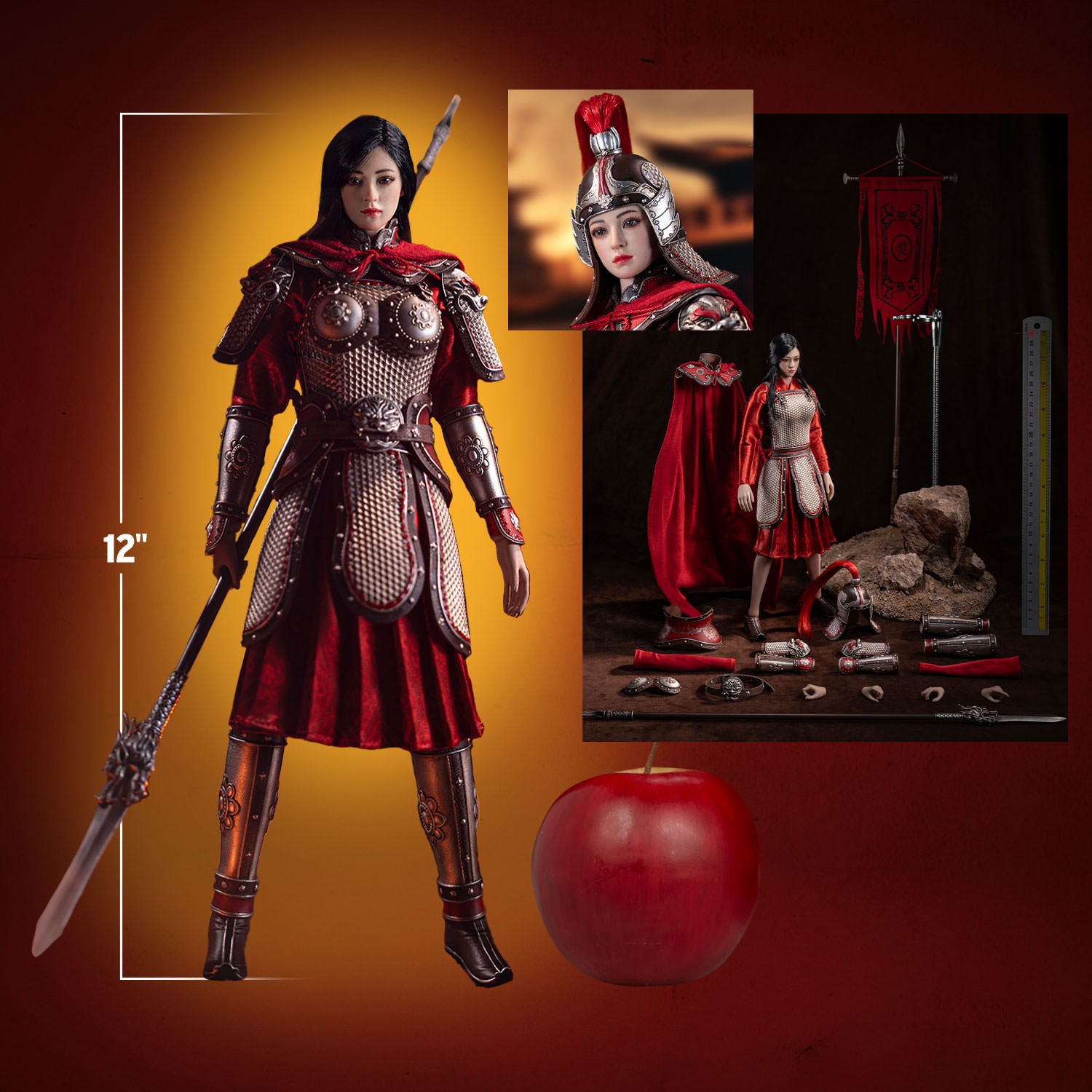 Fan Lihua She Commander Sixth Scale Figure by TBLeague | Sideshow ...