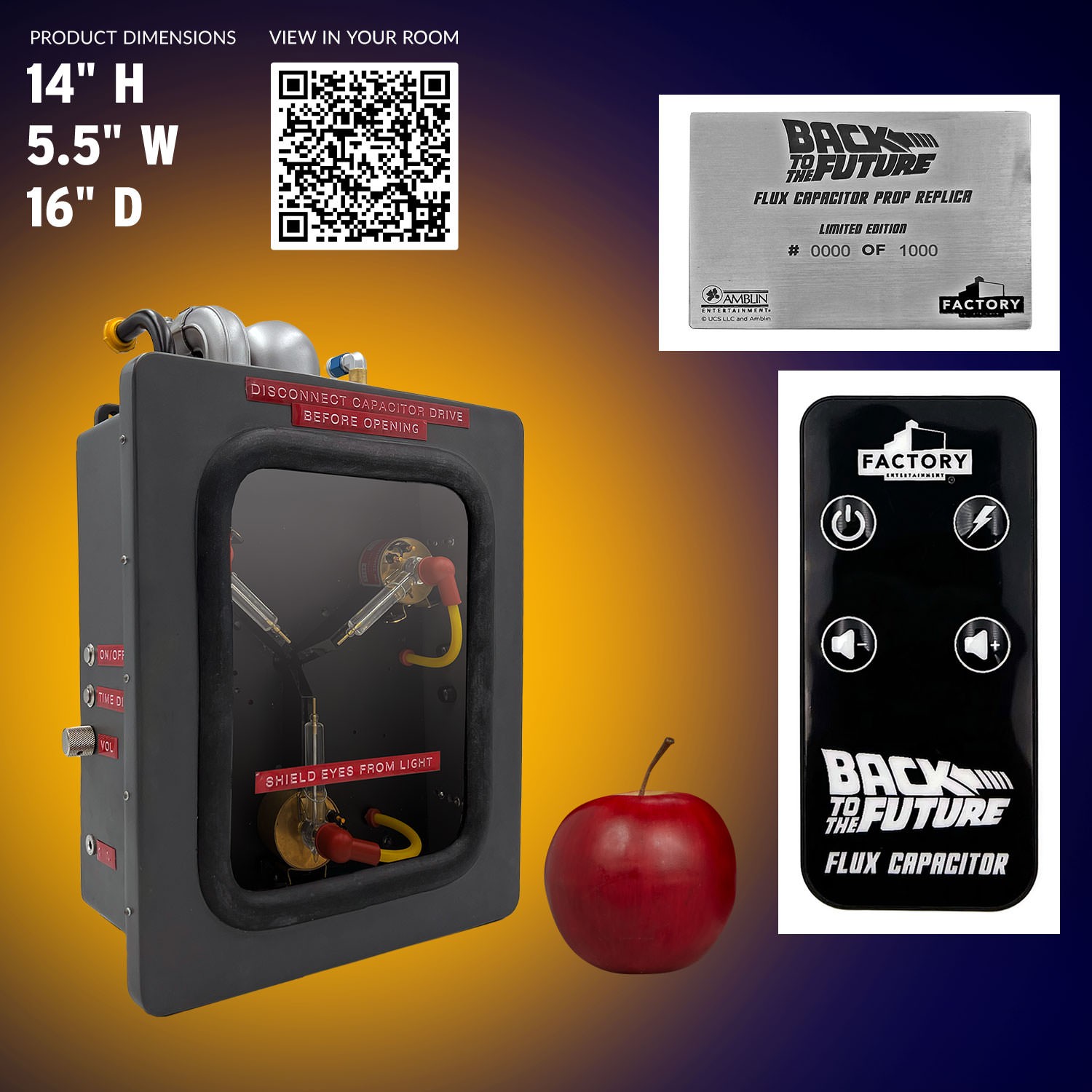 Flux Capacitor Prop Replica by Factory Entertainment | Sideshow ...