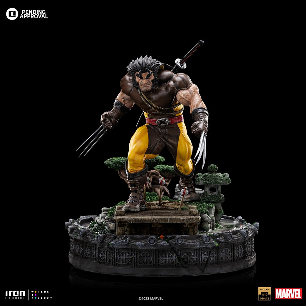 Wolverine Unleashed Deluxe 1:10 Scale Statue by Iron Studios | Sideshow ...
