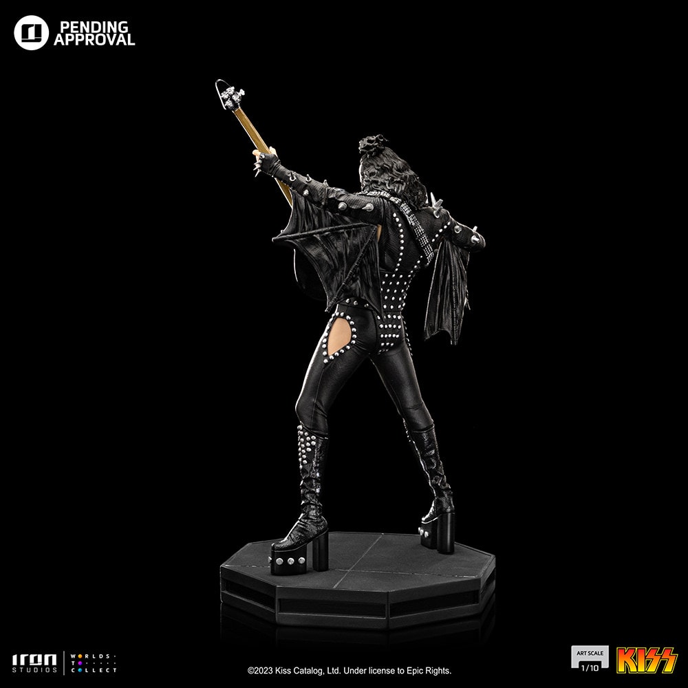 Gene Simmons 1:10 Scale Statue by Iron Studios | Sideshow Collectibles