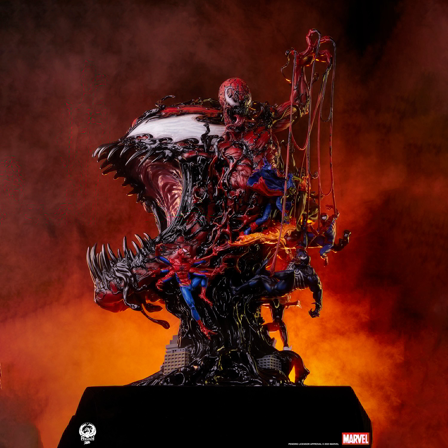 Maximum Carnage Fine Art Collectible Bust by PCS | Sideshow Collectibles