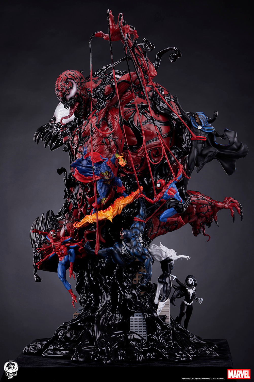 Maximum Carnage Fine Art Collectible Bust by PCS | Sideshow Collectibles