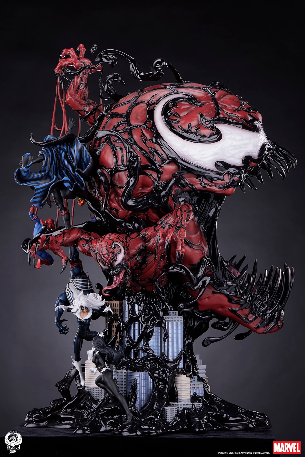 Maximum Carnage Fine Art Collectible Bust by PCS | Sideshow Collectibles