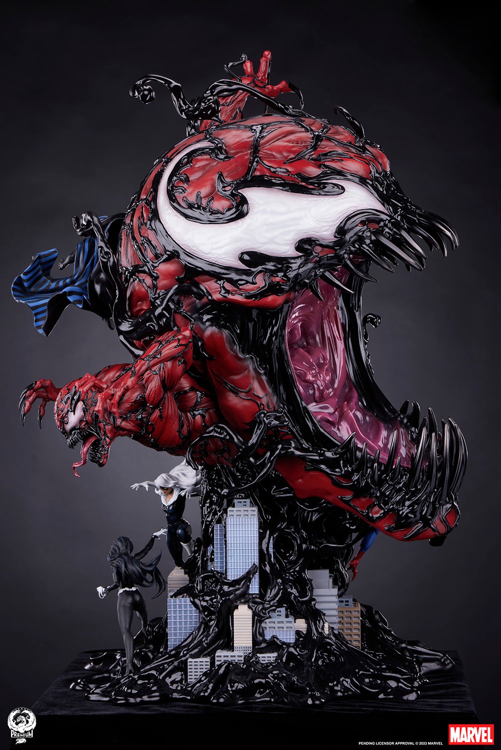 Maximum Carnage Fine Art Collectible Bust by PCS | Sideshow Collectibles
