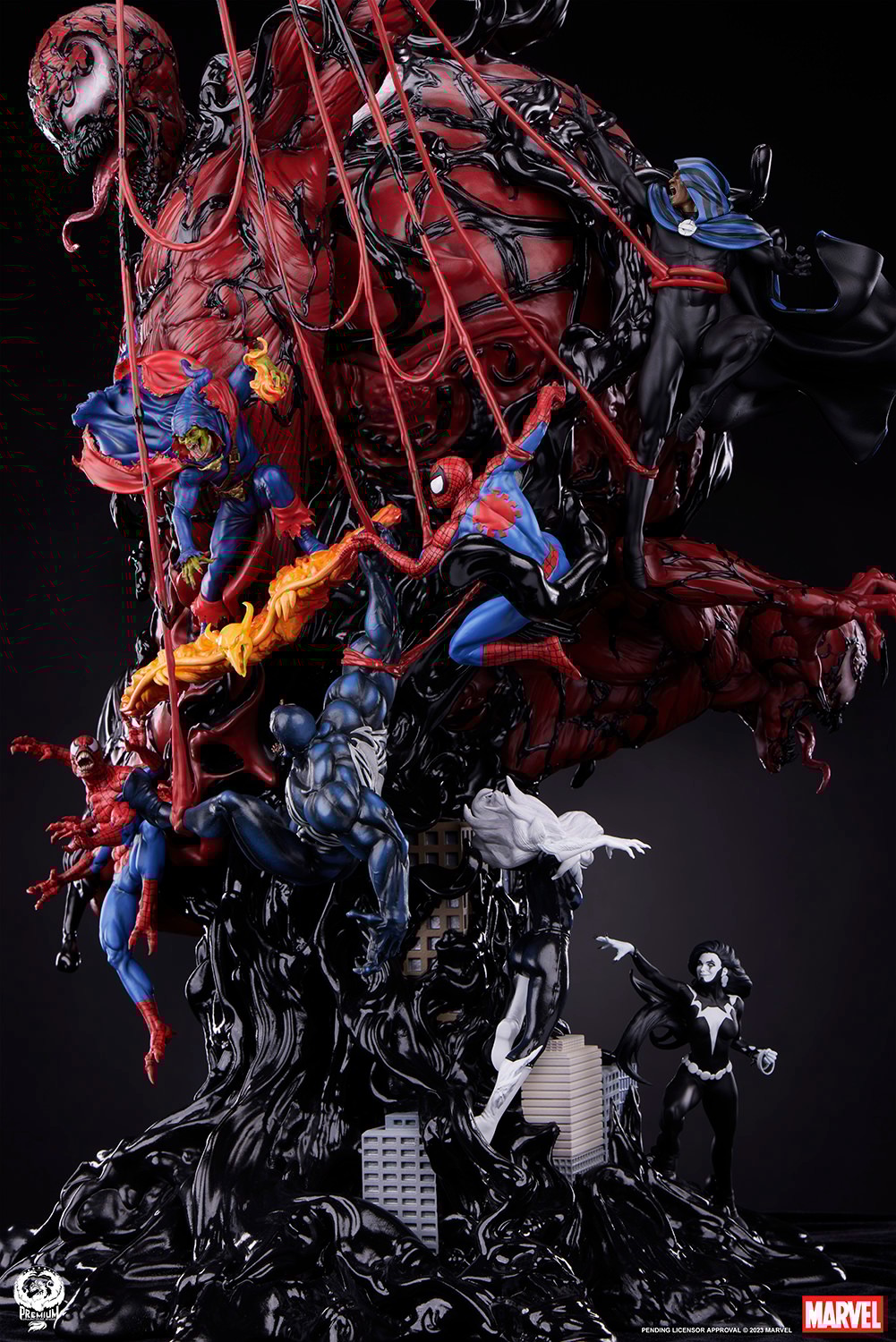 Maximum Carnage Fine Art Collectible Bust by PCS | Sideshow Collectibles