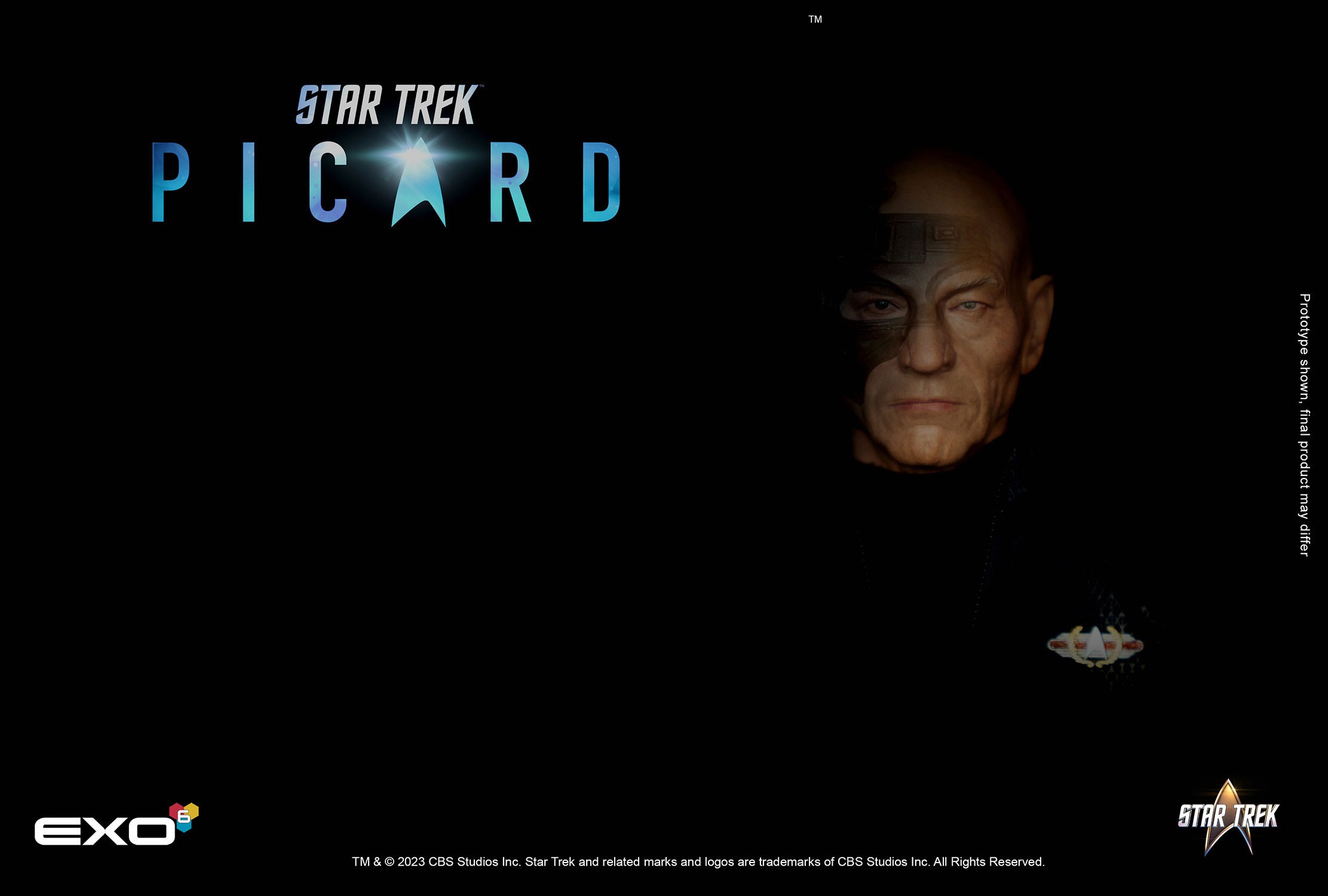 Jean-Luc Picard Sixth Scale Figure by EXO-6 | Sideshow Collectibles
