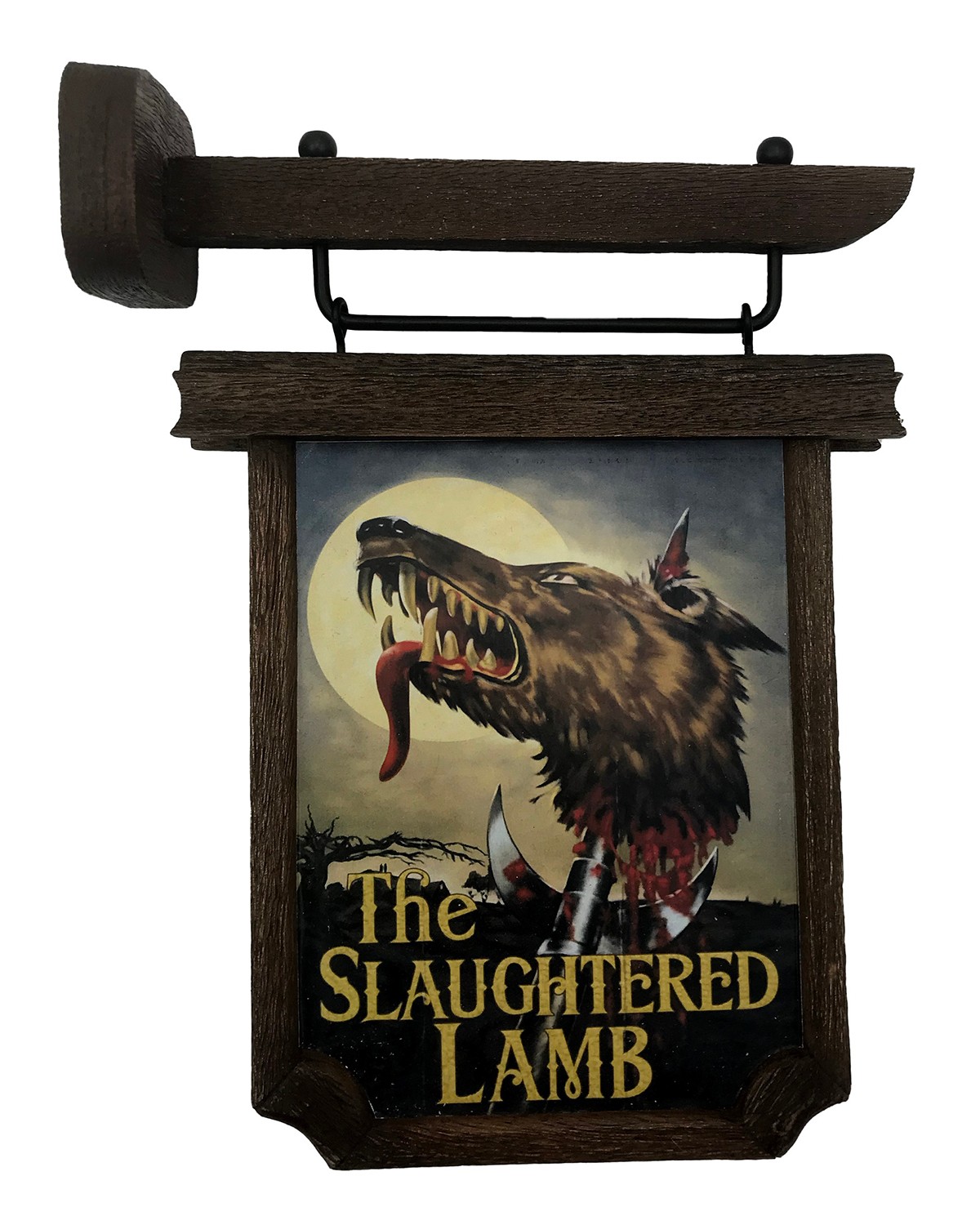 The Slaughtered Lamb Pub Sign Scaled Replica by Factory Entertainment ...