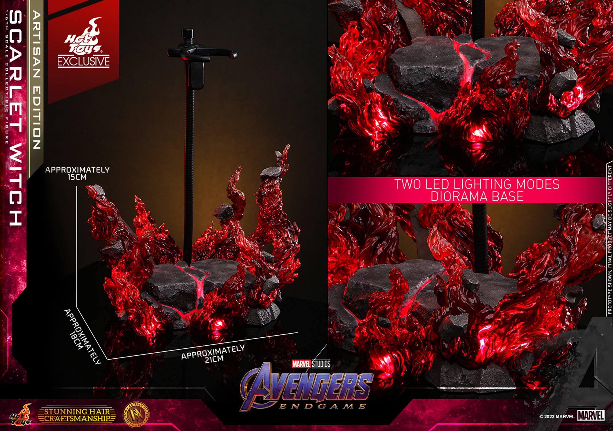 Scarlet Witch Sixth Scale Figure by Hot Toys | Sideshow Collectibles