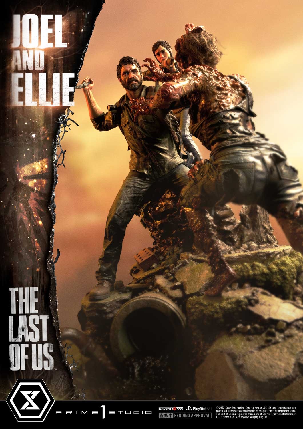 Joel & Ellie Quarter Scale Statue by Prime 1 Studio | Sideshow Collectibles