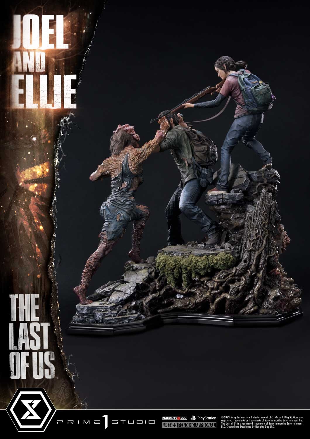 Joel & Ellie Quarter Scale Statue by Prime 1 Studio | Sideshow Collectibles