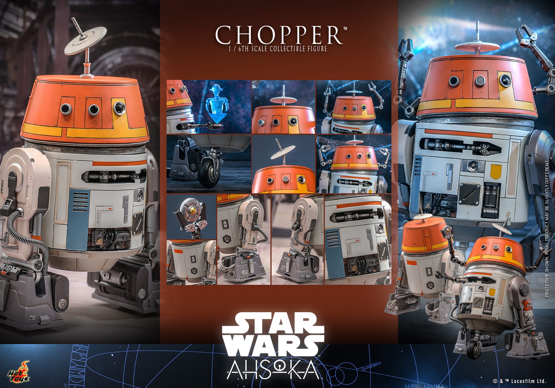 Chopper Sixth Scale Figure by Hot Toys | Sideshow Collectibles