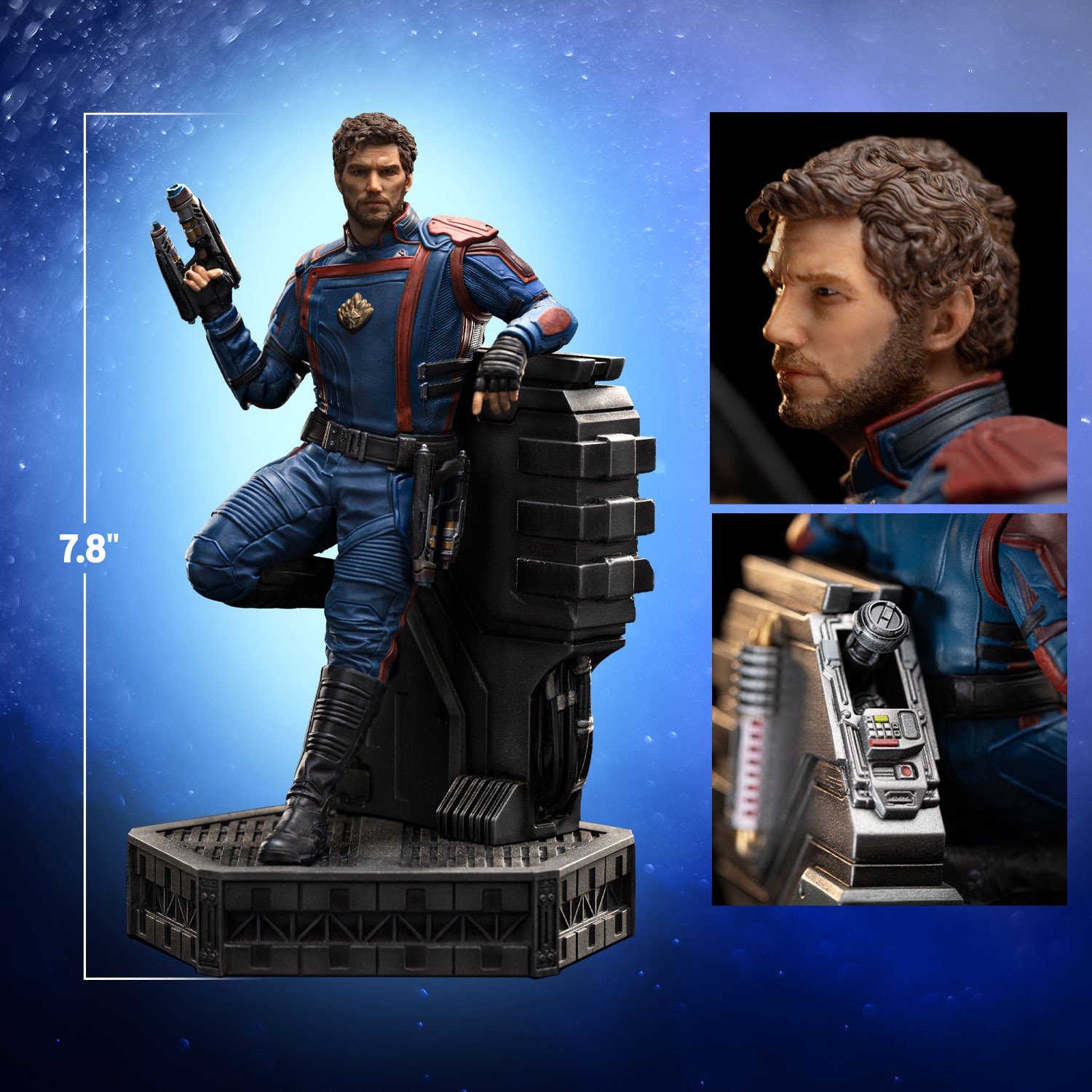The Star-Lord 1:10 Art Scale Statue by Iron Studios | Sideshow Collectibles