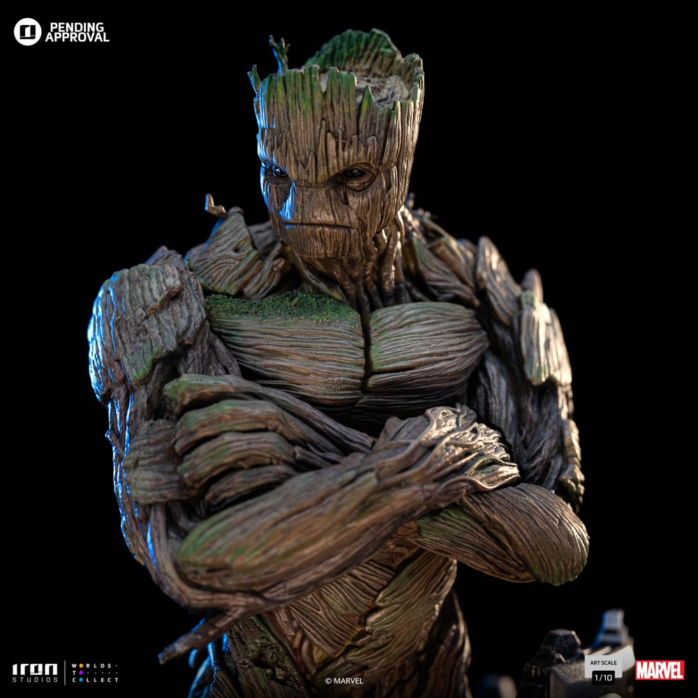 The Groot 1:10 Art Scale Statue by Iron Studios | Sideshow Collectibles