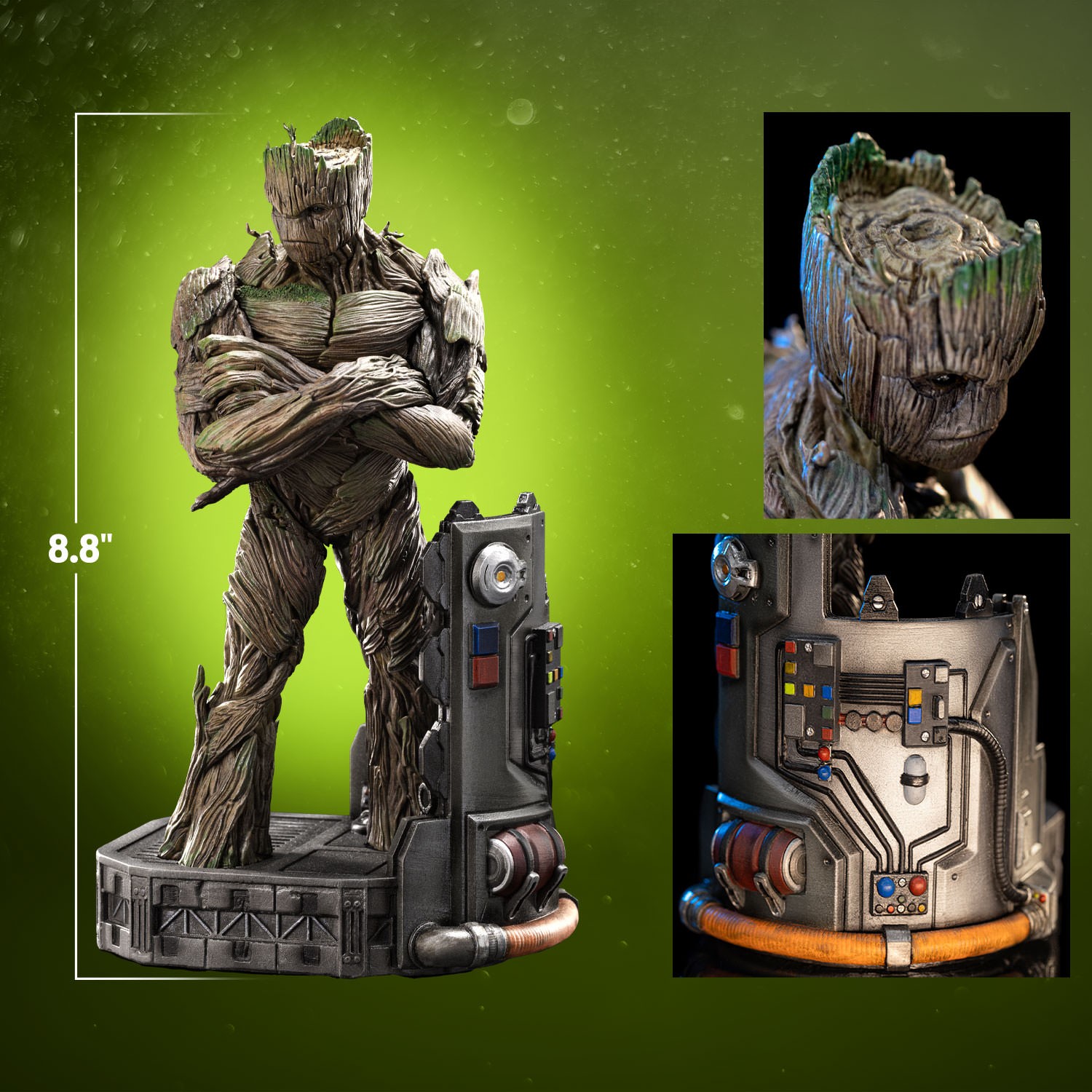 The Groot 1:10 Art Scale Statue by Iron Studios | Sideshow Collectibles