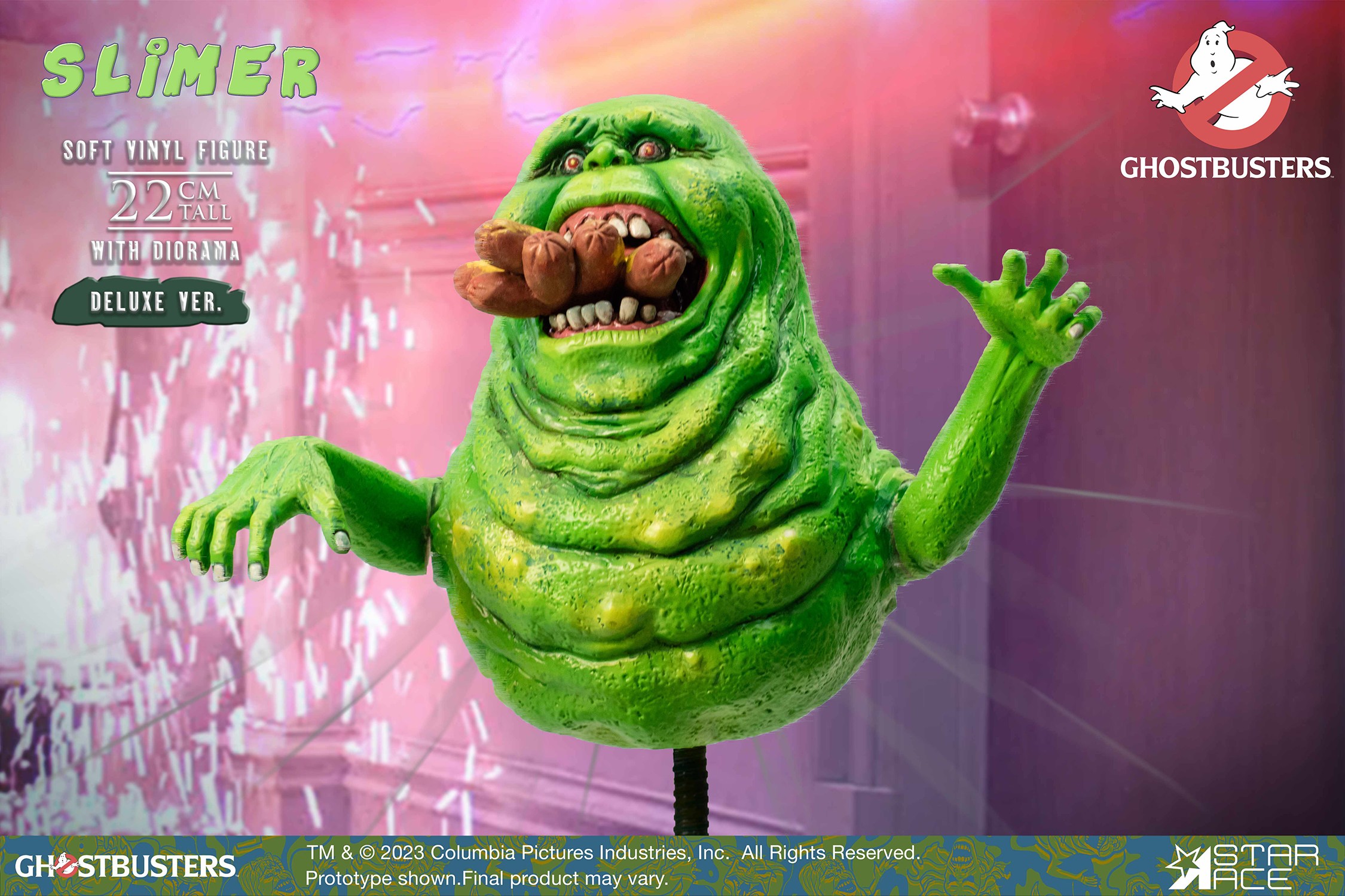 Slimer Deluxe Collectible Figure by Star Ace Toys | Sideshow Collectibles
