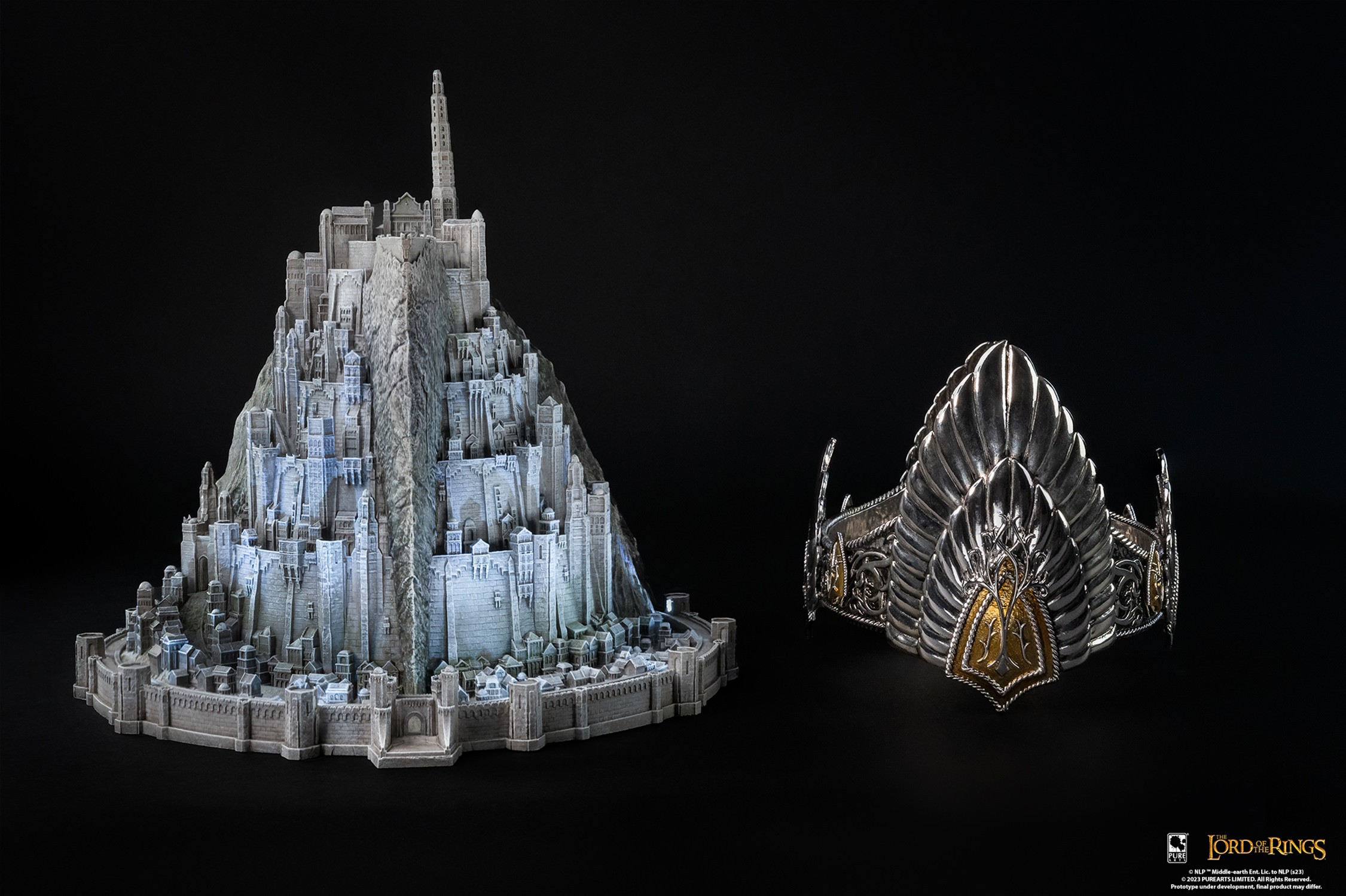 The Lord of the Rings Crown of Gondor 1:1 Scale Replica by PureArts ...