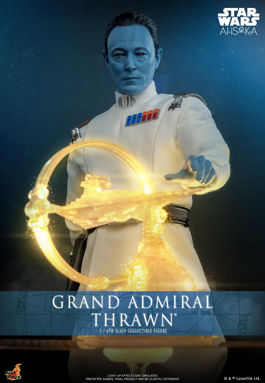Grand Admiral Thrawn™ Sixth Scale Figure by Hot Toys | Sideshow ...