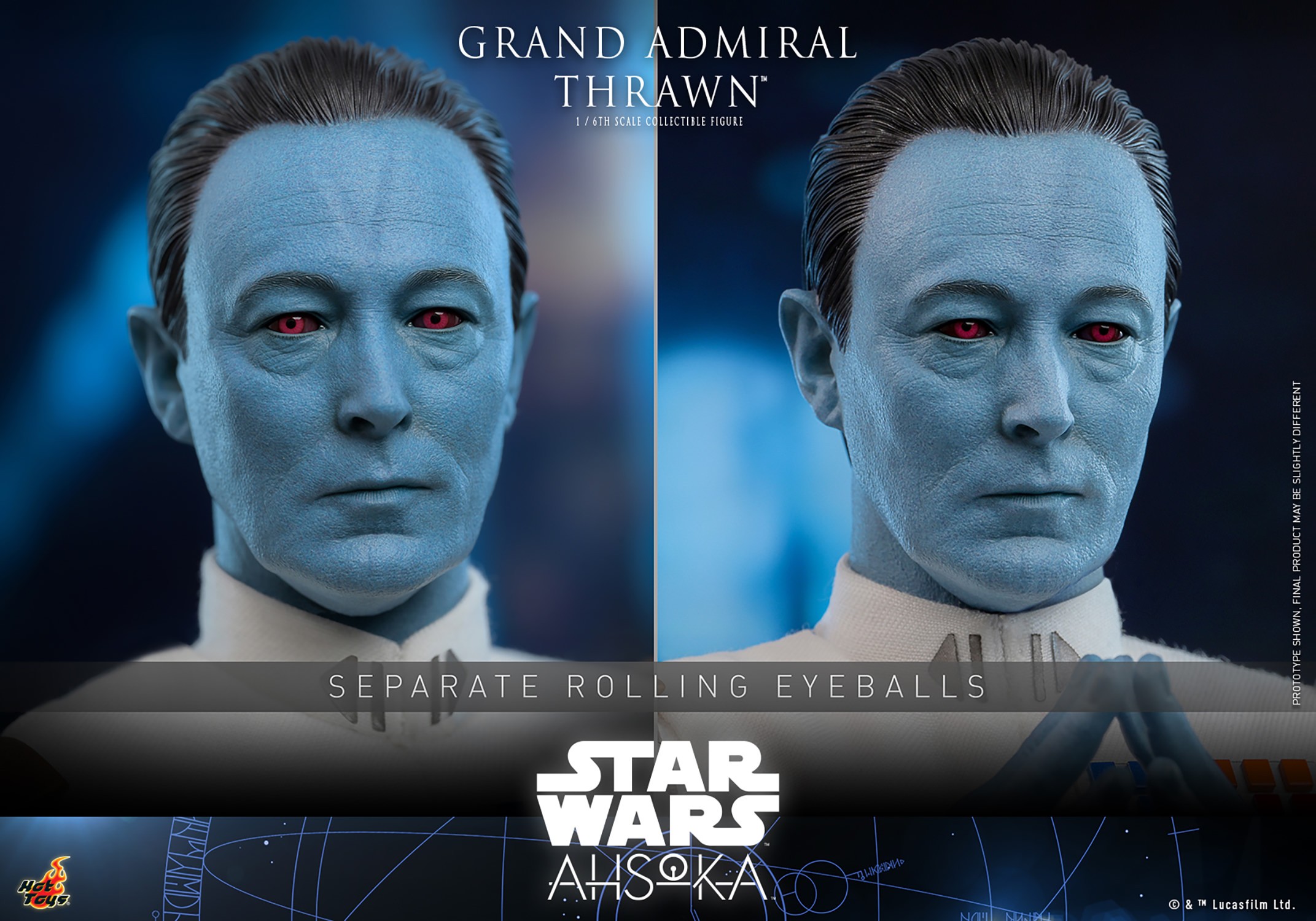 Grand Admiral Thrawn™ Sixth Scale Figure by Hot Toys | Sideshow ...