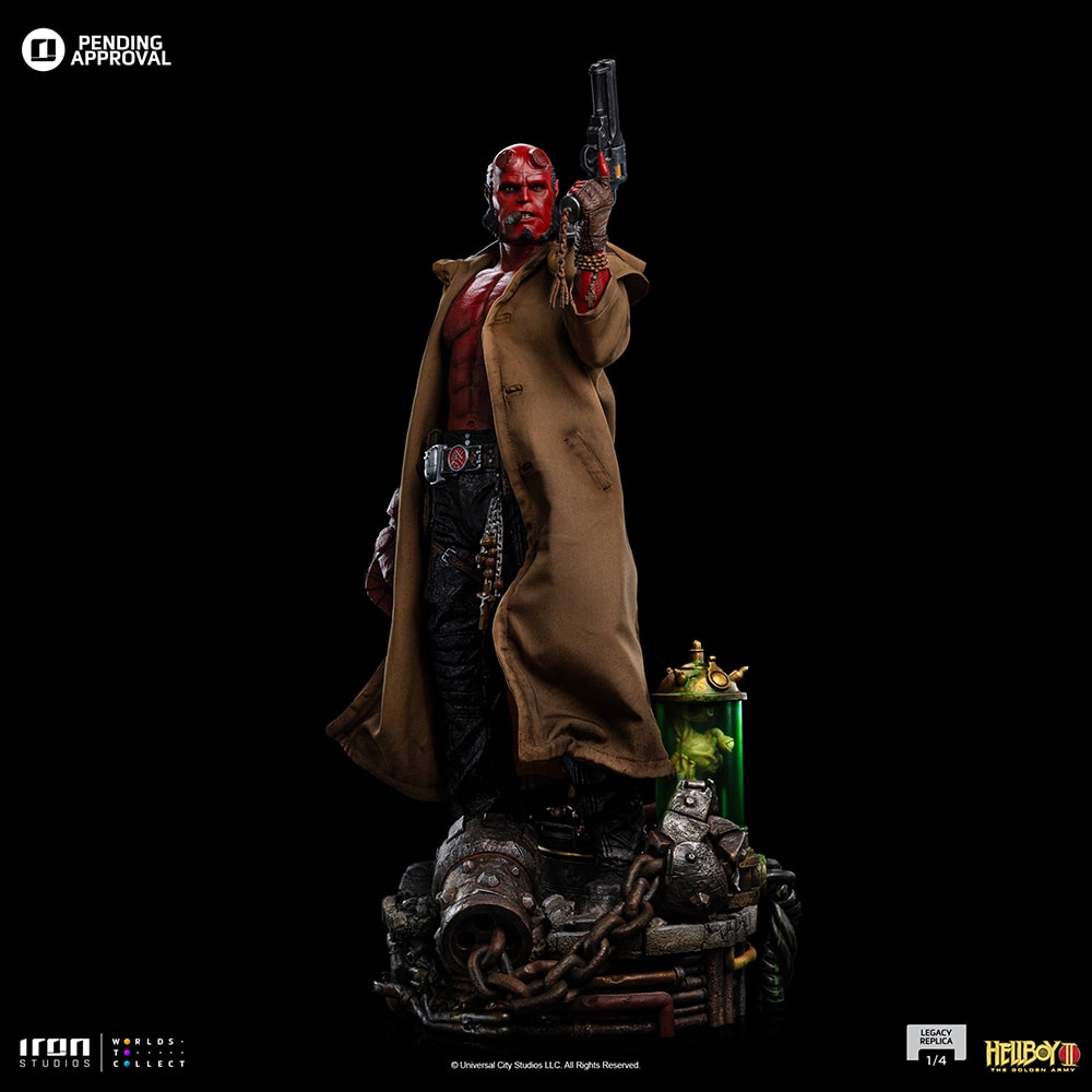 Hellboy 1:4 Legacy Replica Series Statue by Iron Studios | Sideshow ...