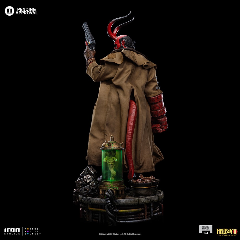 Hellboy 1:4 Legacy Replica Series Statue by Iron Studios | Sideshow ...