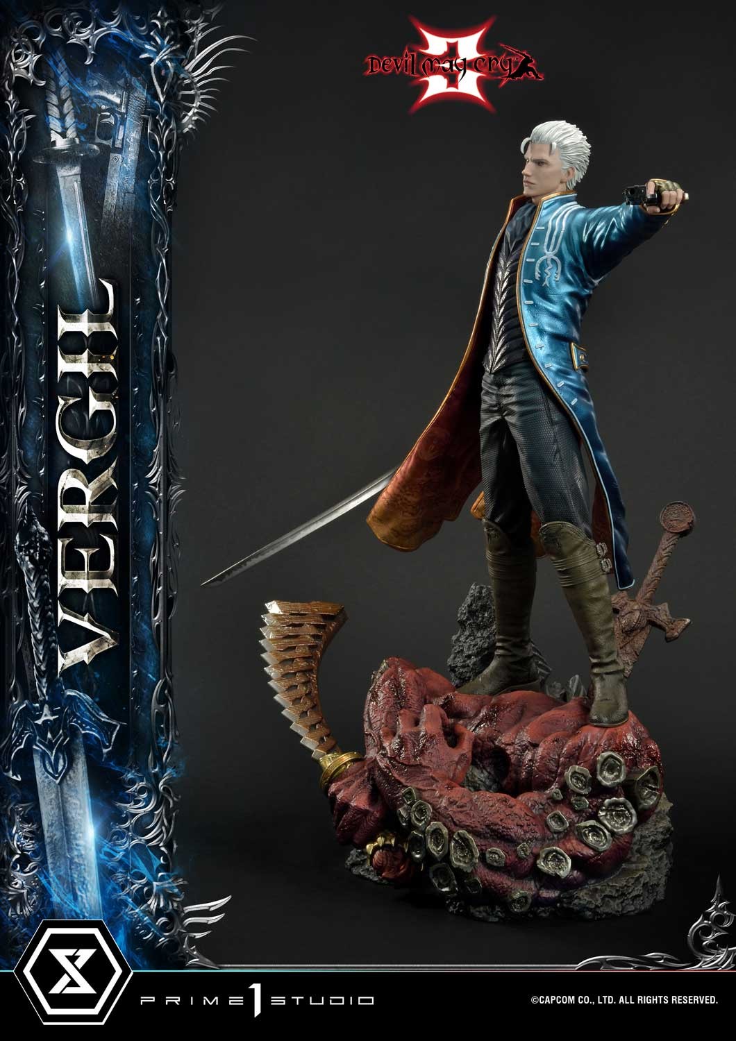 Devil May Cry 3 Vergil Quarter Scale Statue by Prime 1 Studio ...