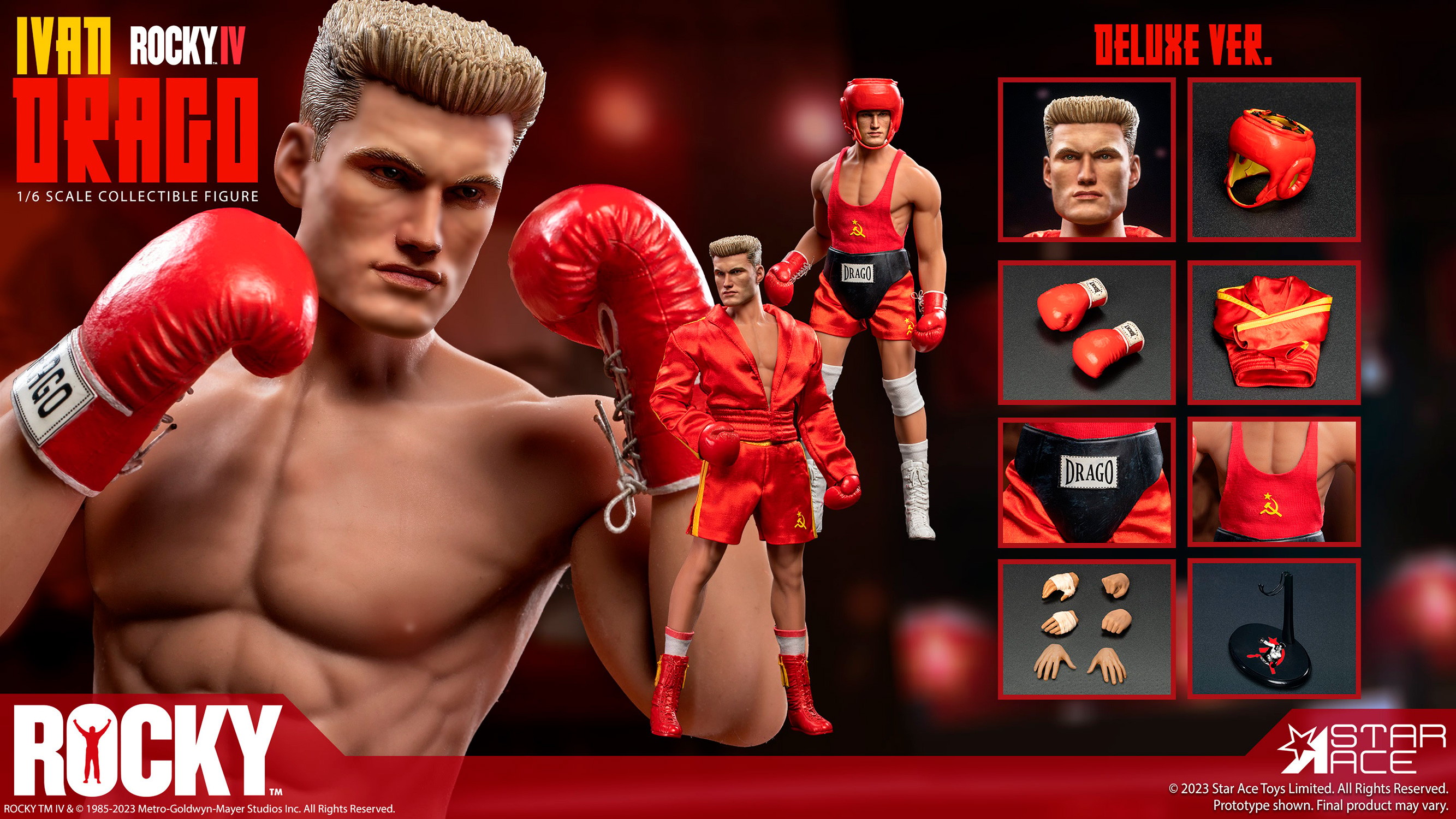 Ivan Drago Deluxe Sixth Scale Figure by Star Ace Toys | Sideshow ...