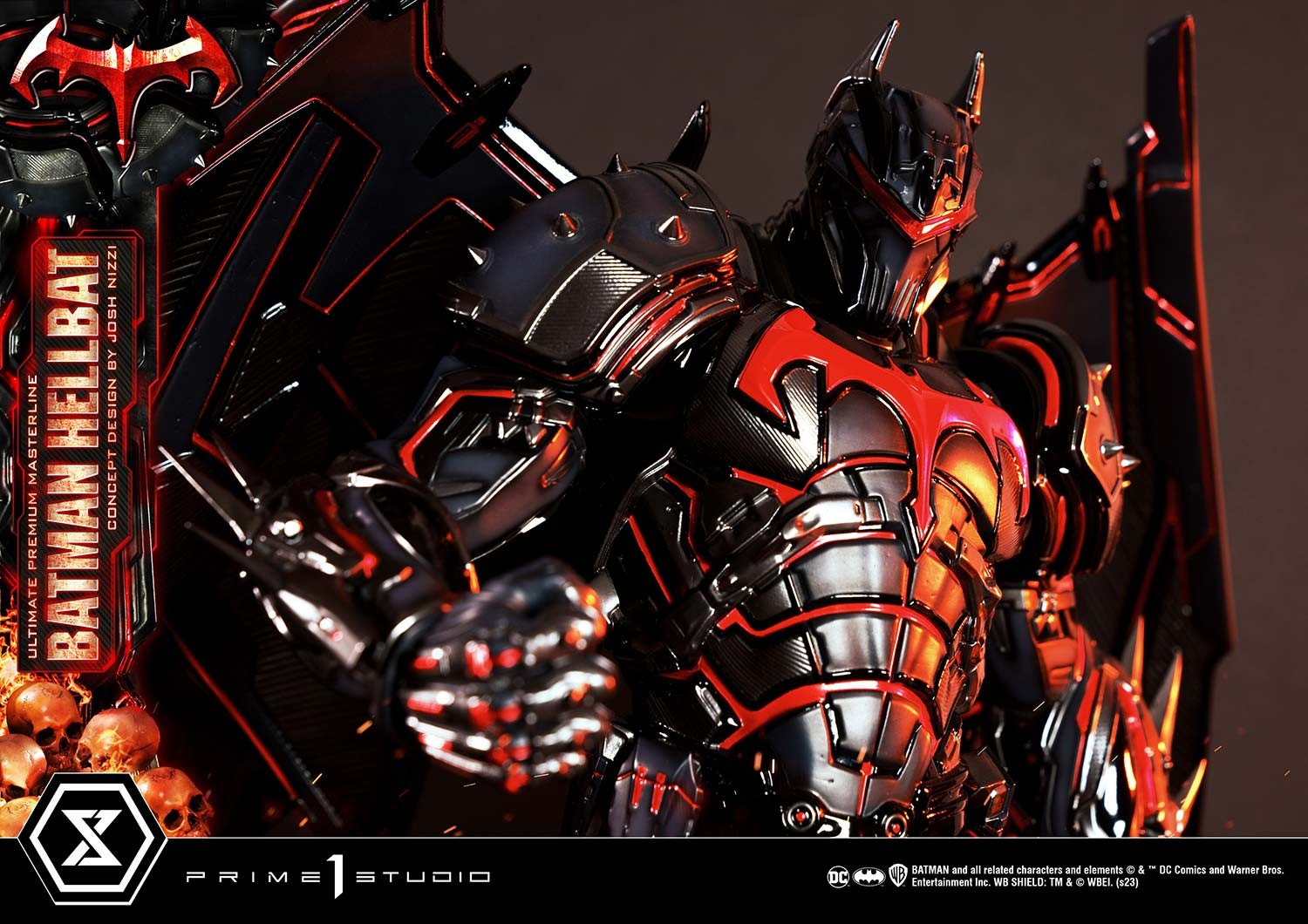 Batman Hellbat (Deluxe Bonus Version) Quarter Scale Statue by Prime 1 ...
