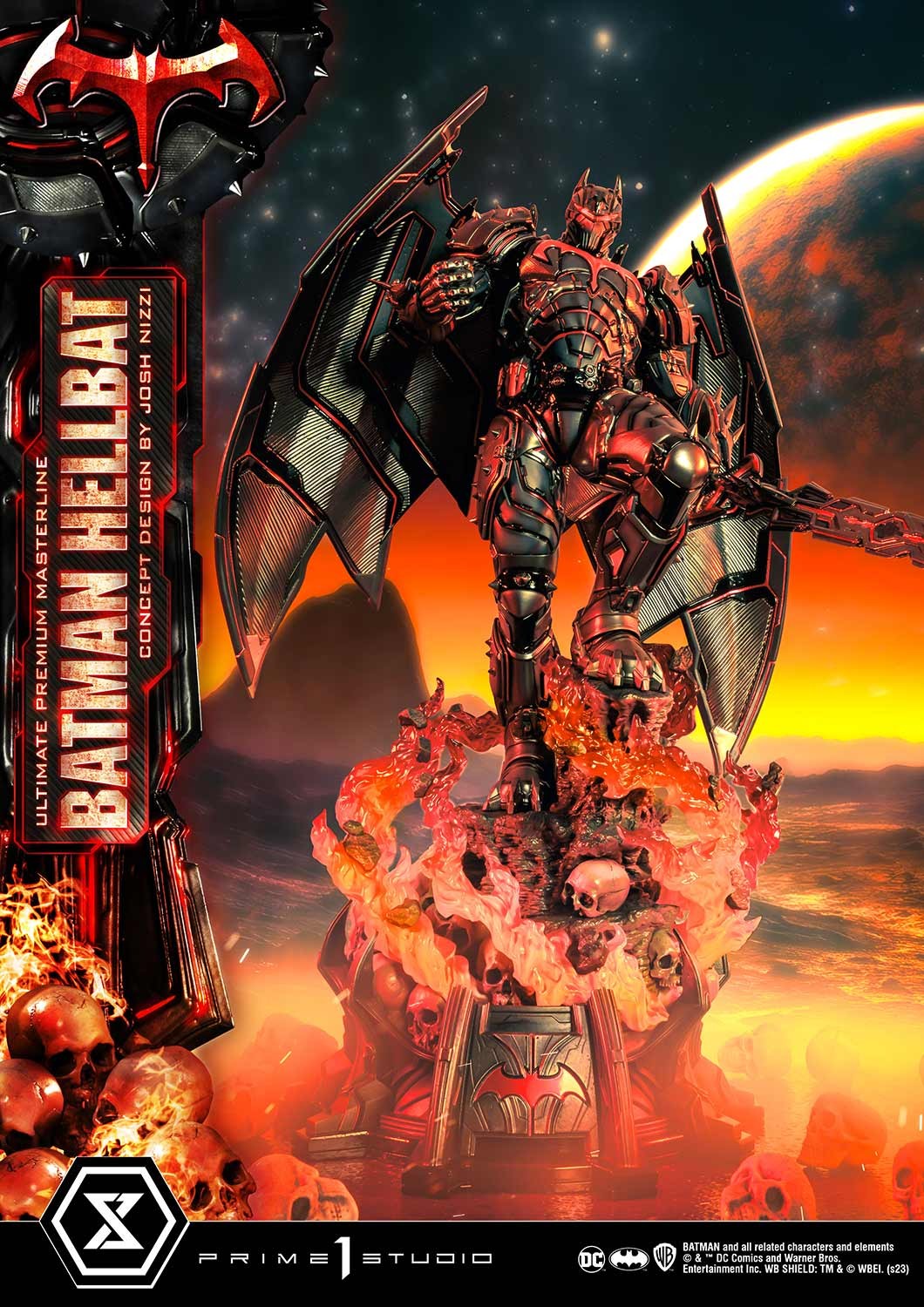 Batman Hellbat Quarter Scale Statue by Prime 1 Studio | Sideshow ...