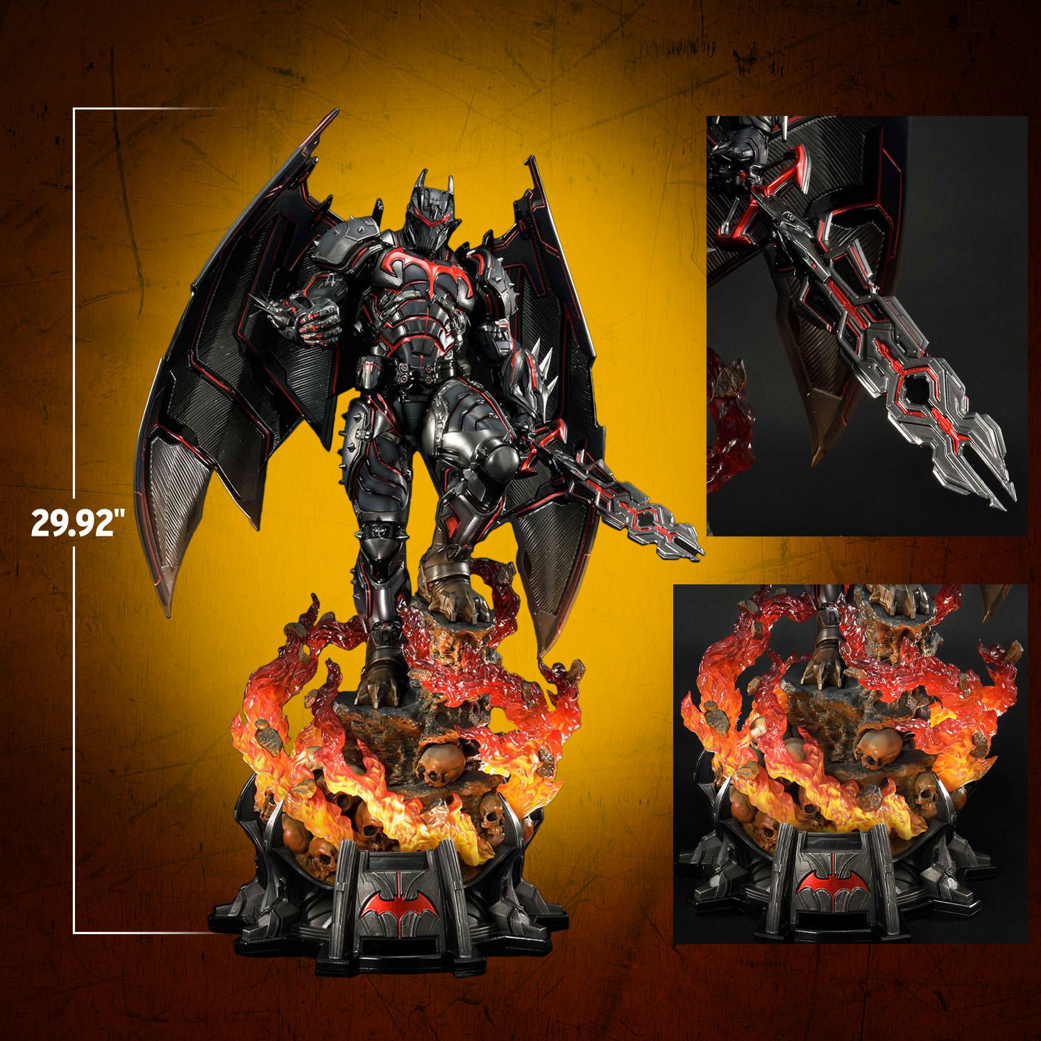 Batman Hellbat Quarter Scale Statue by Prime 1 Studio | Sideshow ...