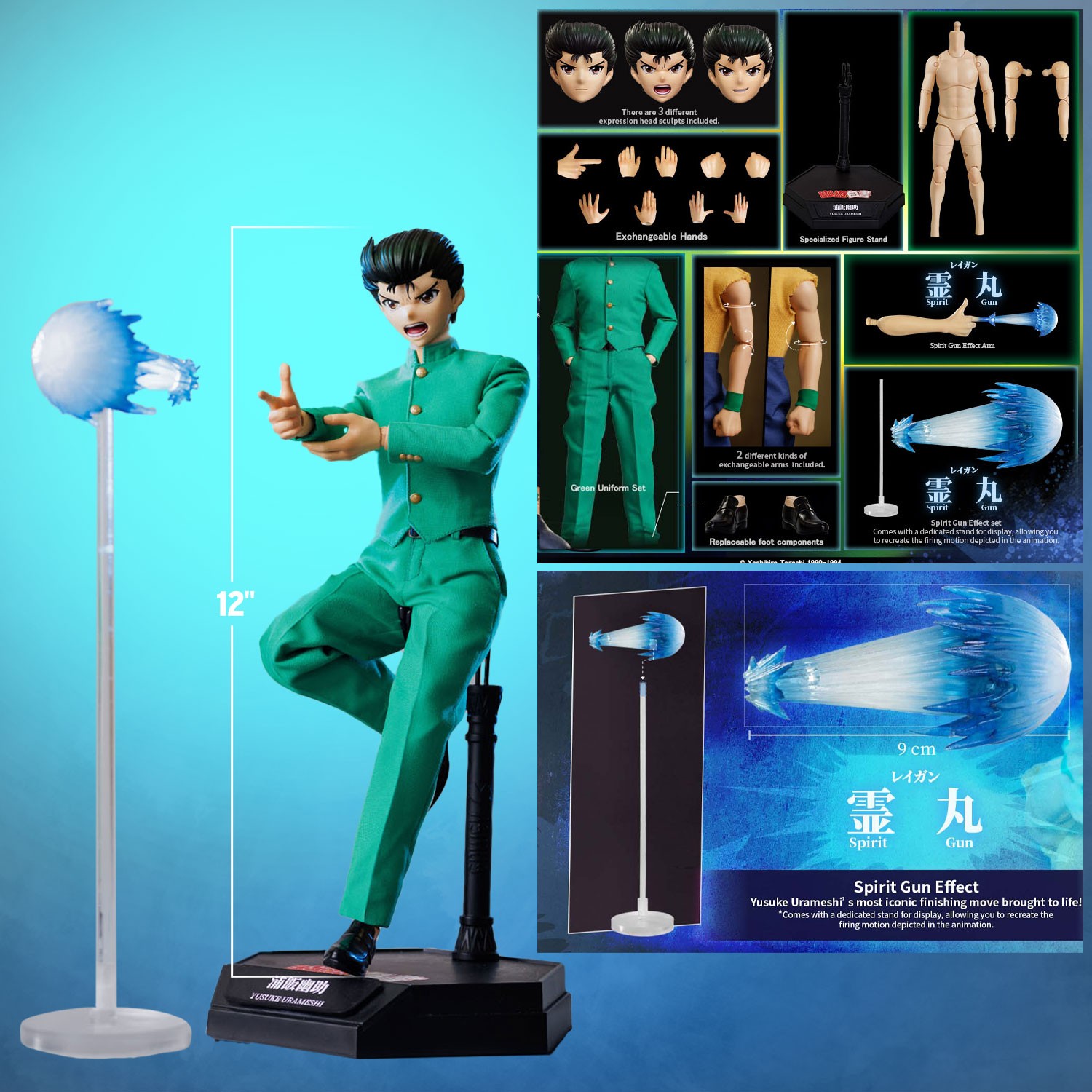 Yusuke Urameshi Sixth Scale Figure by Asmus Collectible Toys | Sideshow ...