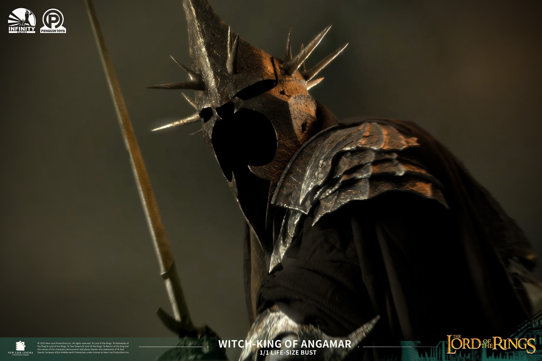 Witch-King of Angmar Life-Size Bust by Infinity Studio X Penguin Toys ...