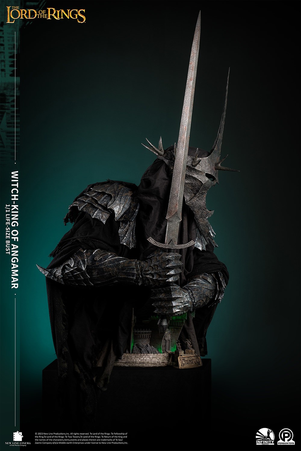 Witch-King of Angmar Life-Size Bust by Infinity Studio X Penguin Toys ...