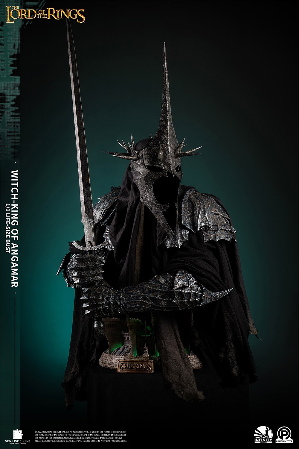 Witch-King of Angmar Life-Size Bust by Infinity Studio X Penguin Toys ...