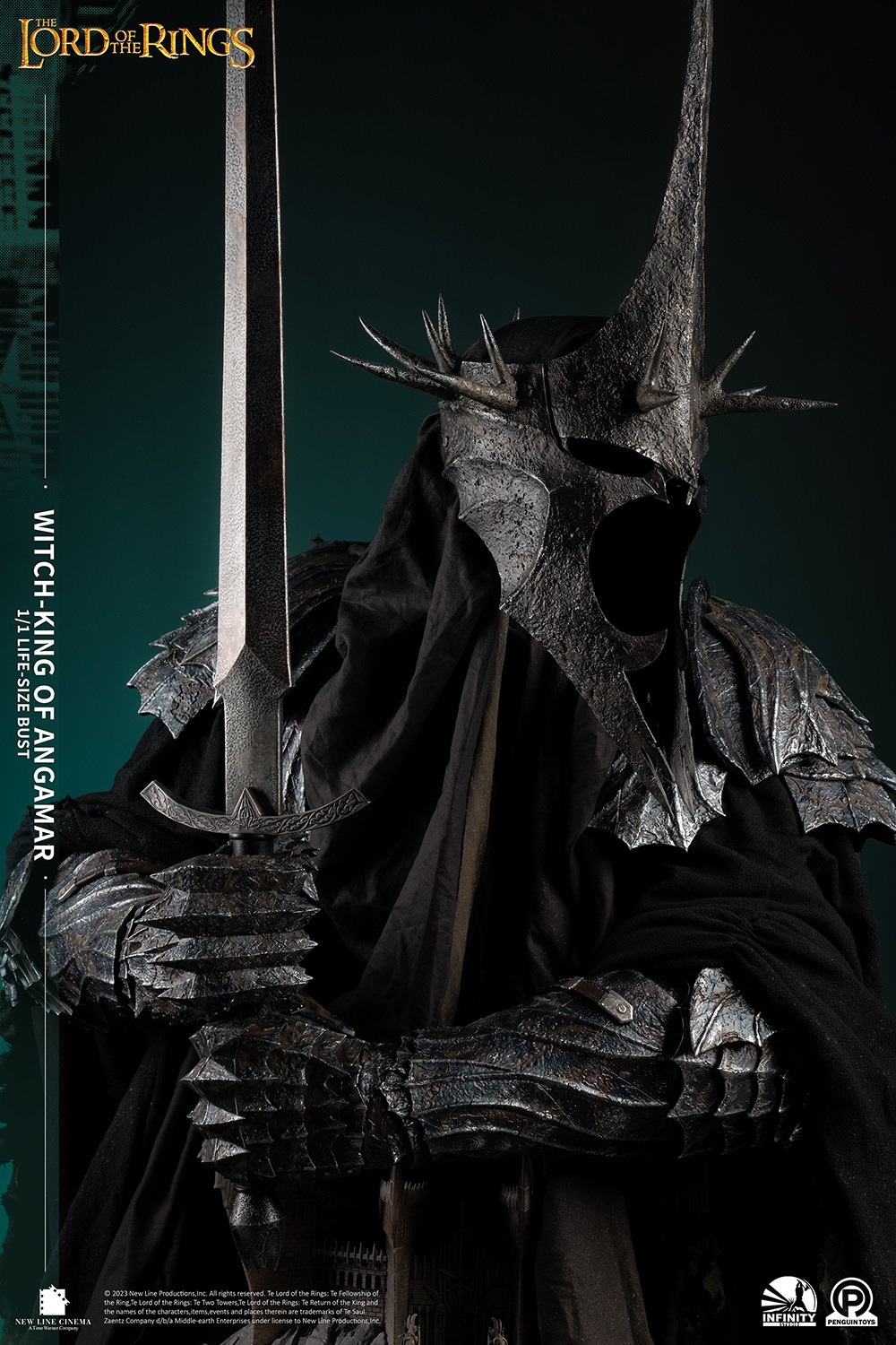 Witch-King of Angmar Life-Size Bust by Infinity Studio X Penguin Toys ...