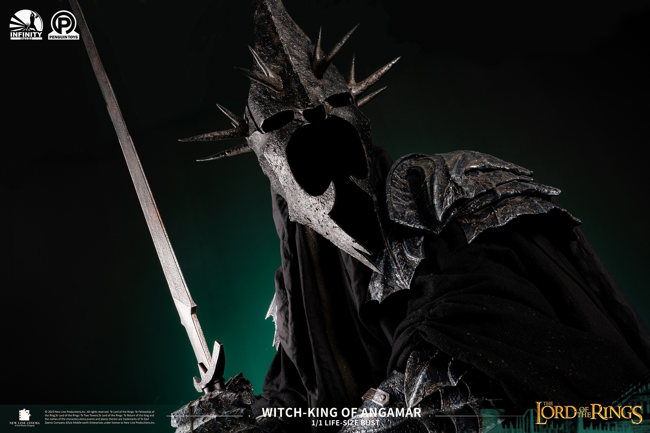 Witch-King of Angmar Life-Size Bust by Infinity Studio X Penguin Toys ...