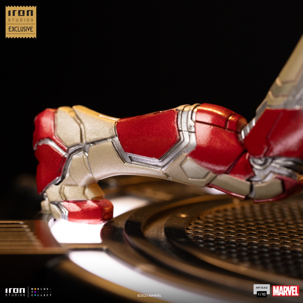 Iron Man Mark XLII Art Scale 1:10 Statue by Iron Studios | Sideshow ...