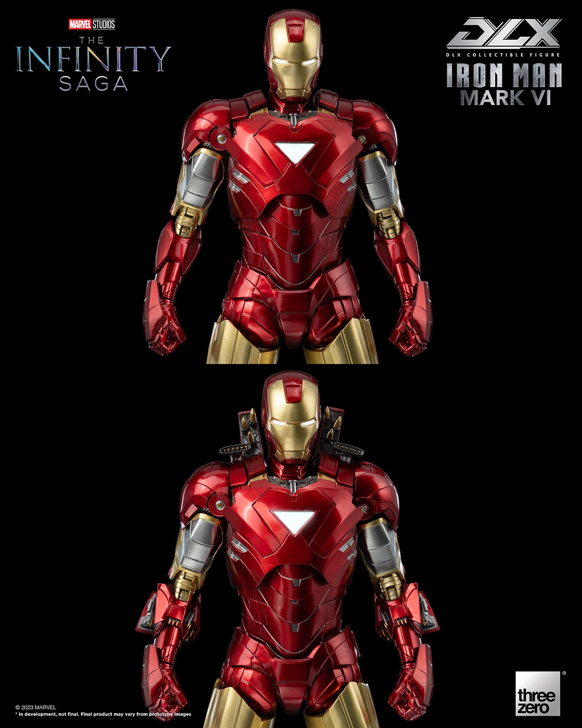 DLX Iron Man Mark 5 Collectible Figure by Threezero | Sideshow Collectibles