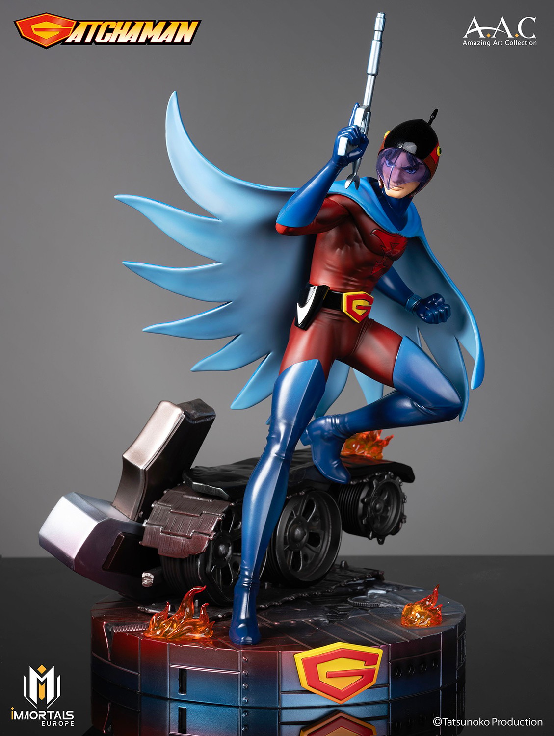 Joe the Condor - Expert in Shooting Statue by Immortals Europe ...