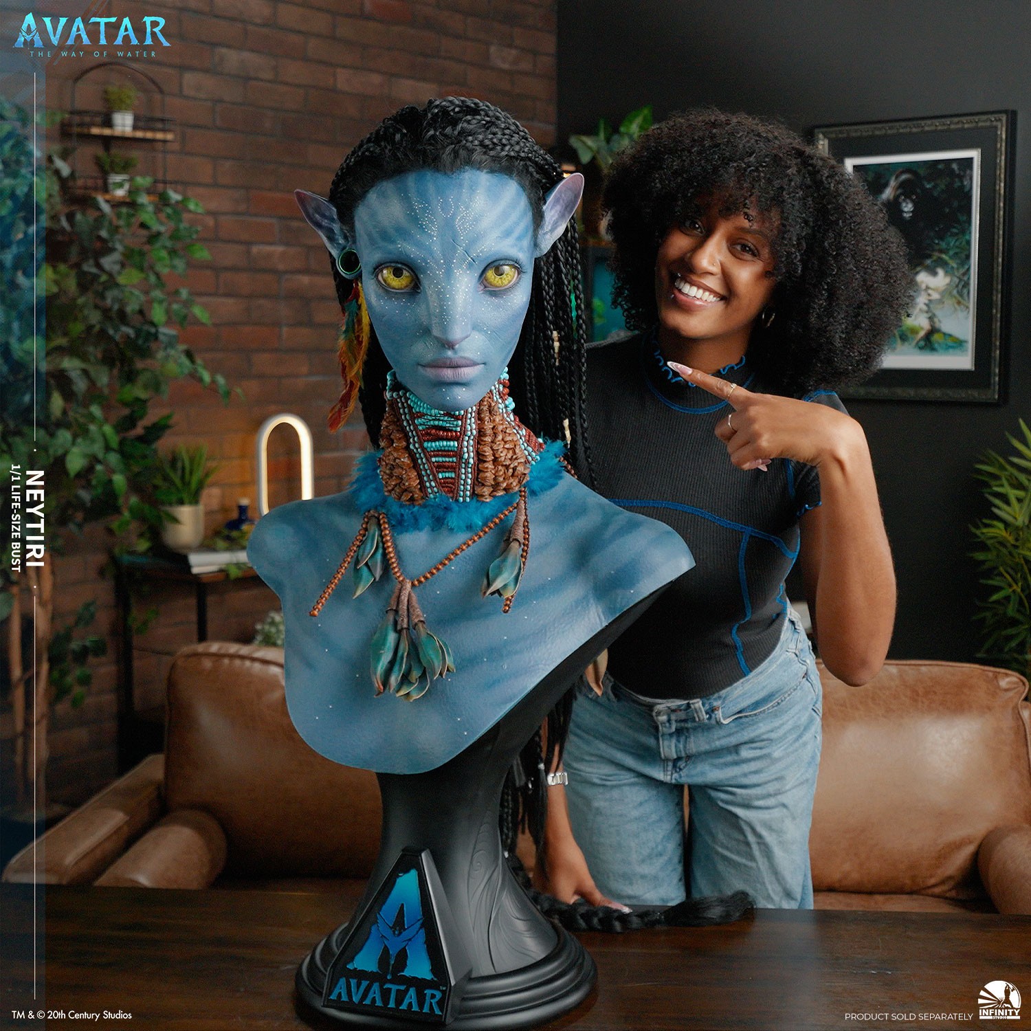 Neytiri (Elite) Life-Size Bust by Infinity Studio | Sideshow Collectibles