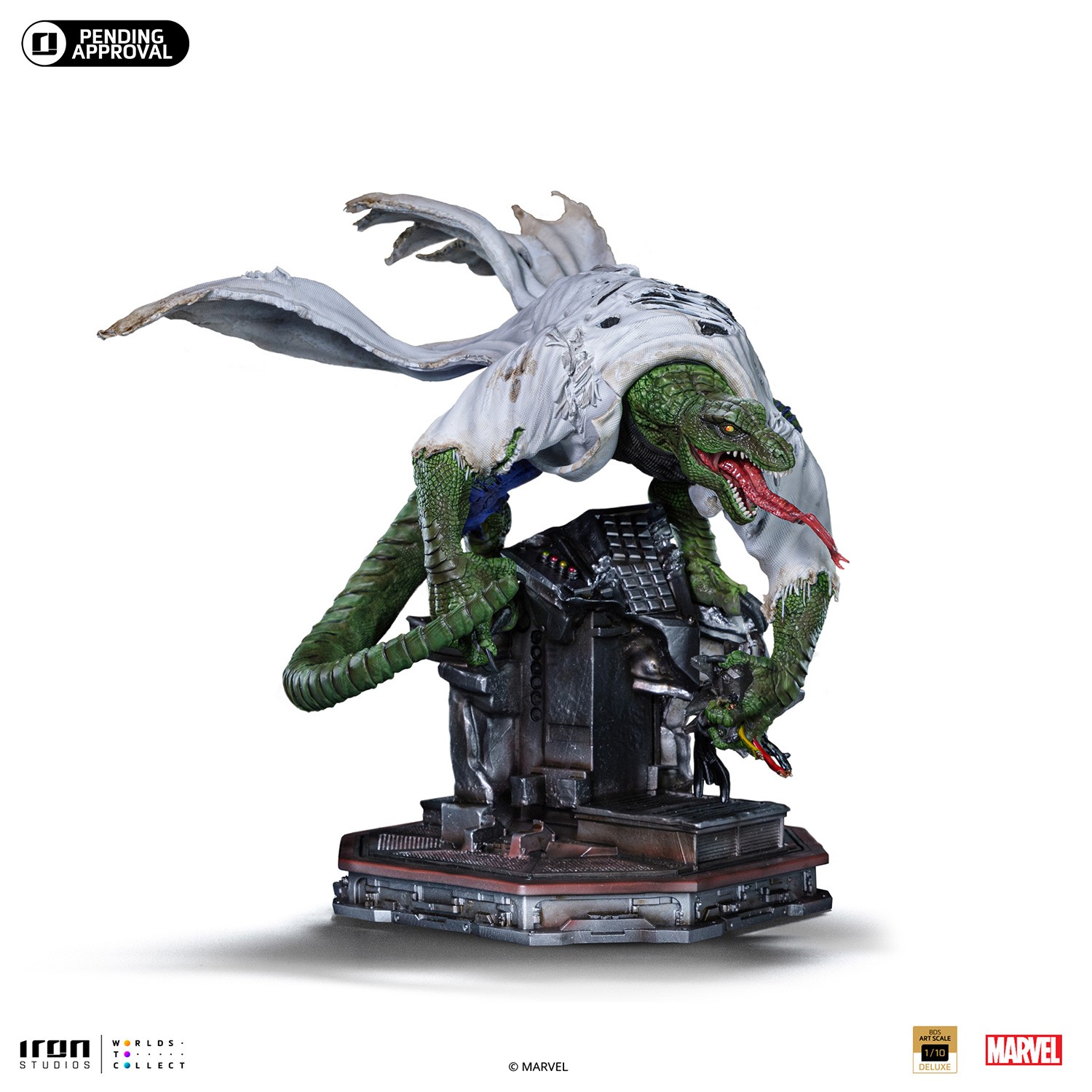 Lizard BDS Art Scale 1:10 Scale Statue by Iron Studios | Sideshow ...