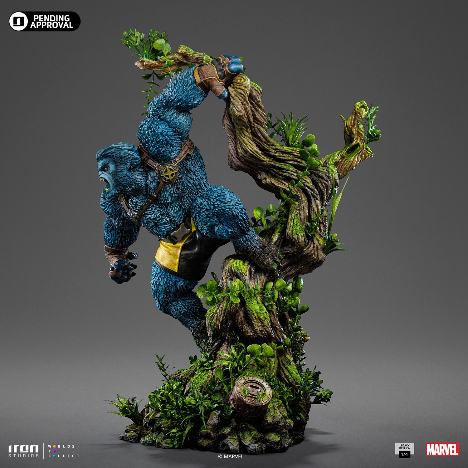 Beast 1:4 Legacy Replica Series Statue by Iron Studios | Sideshow ...