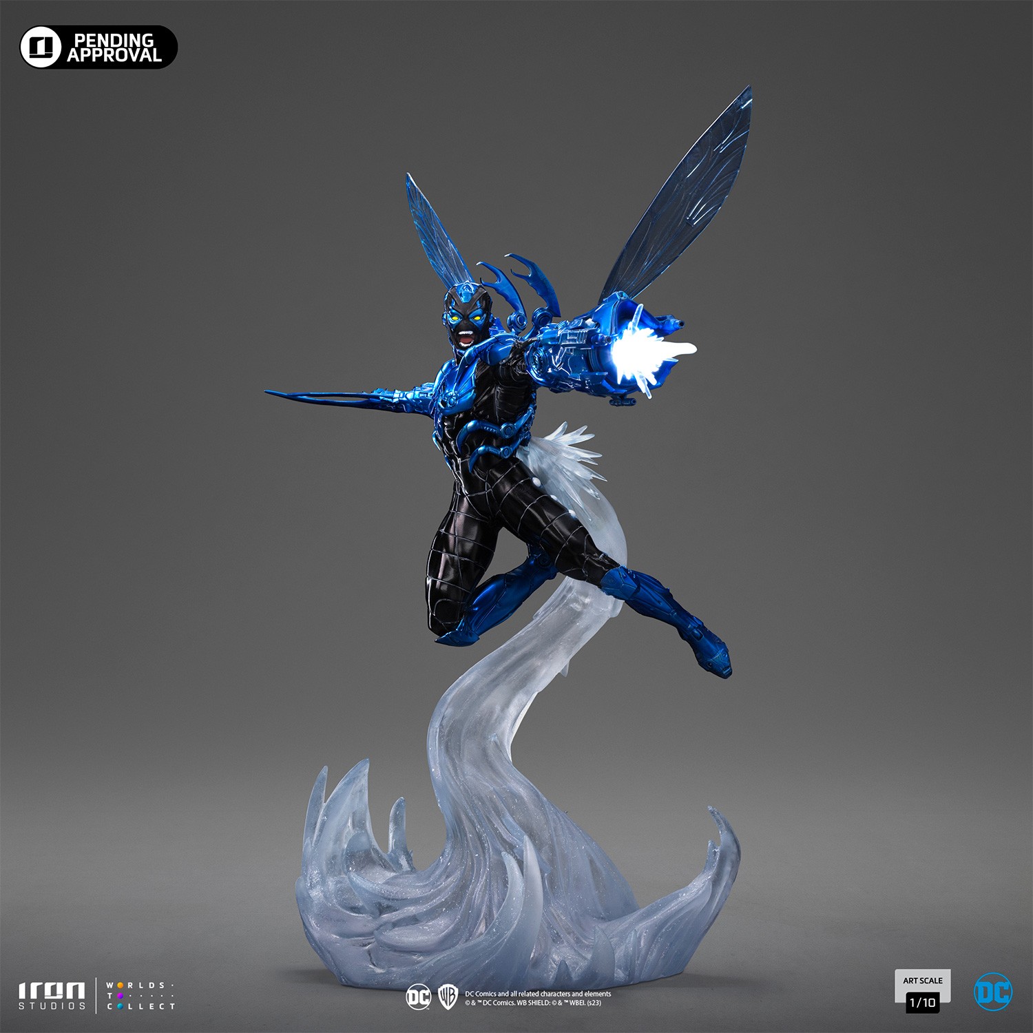 Blue Beetle Art Scale 1:10 Statue by Iron Studios | Sideshow Collectibles
