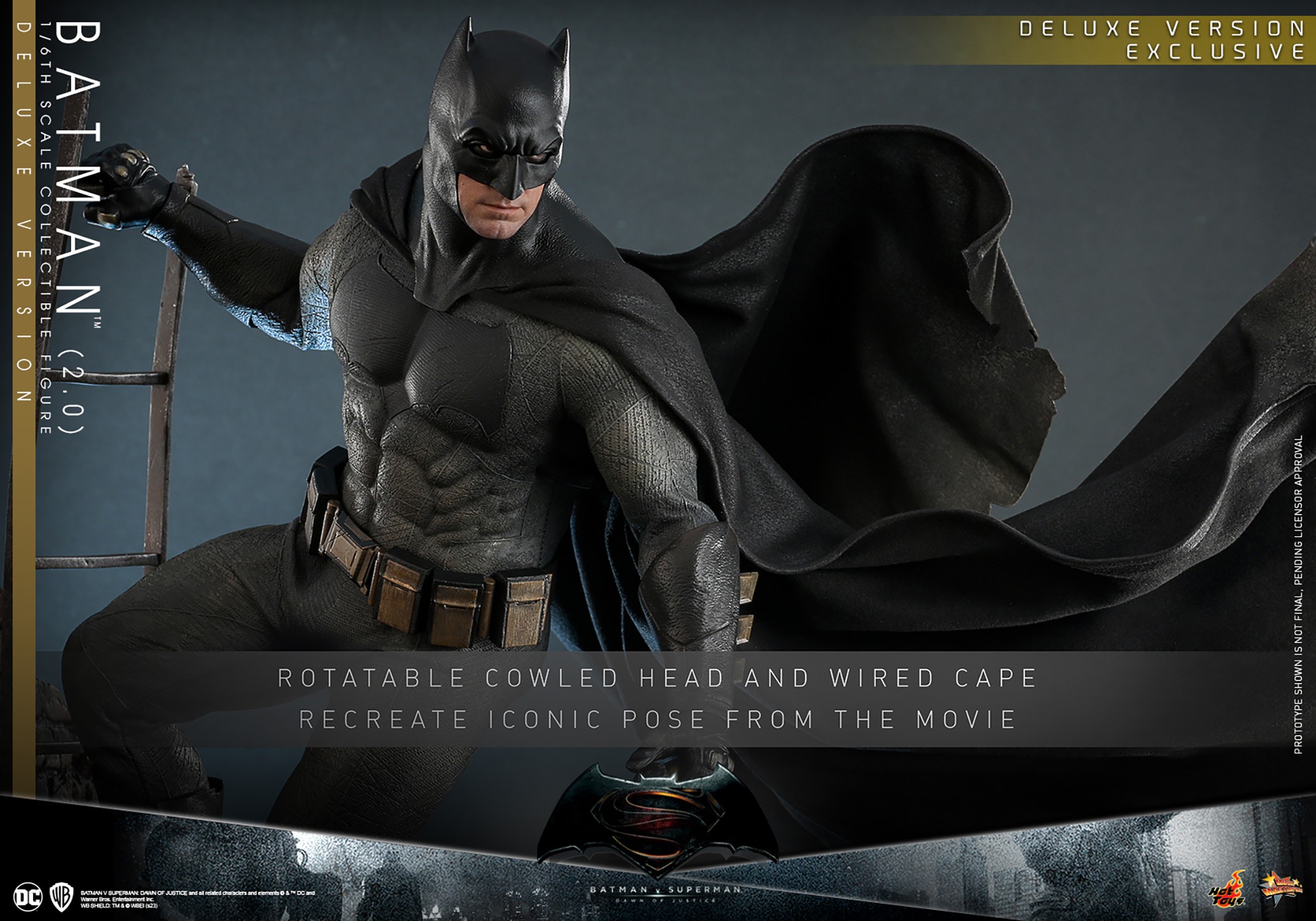 Batman (2.0) Sixth Scale Figure by Hot Toys | Sideshow Collectibles