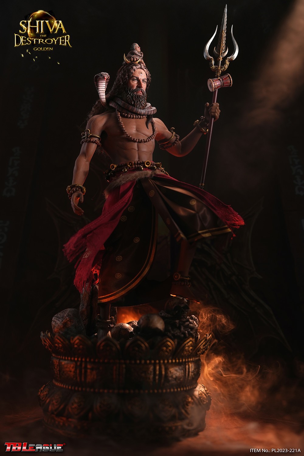 Shiva the Destroyer (Golden) Sixth Scale Figure by TBLeague | Sideshow ...
