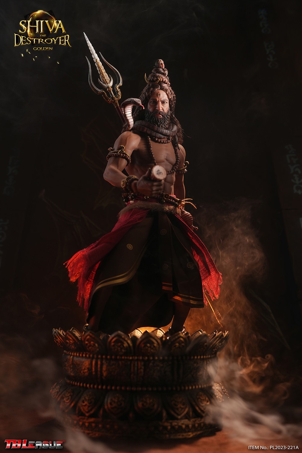Shiva the Destroyer (Golden) Sixth Scale Figure by TBLeague | Sideshow ...